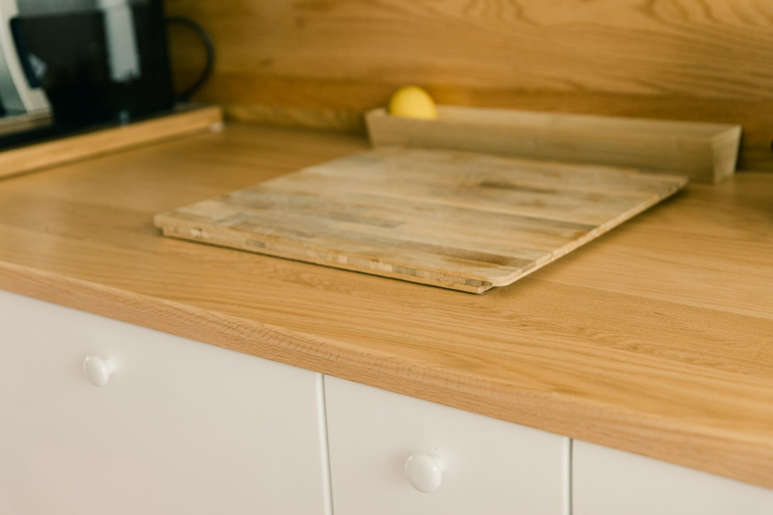 Customize Oak Wood Countertop Singapore - Hessen Woodcraft